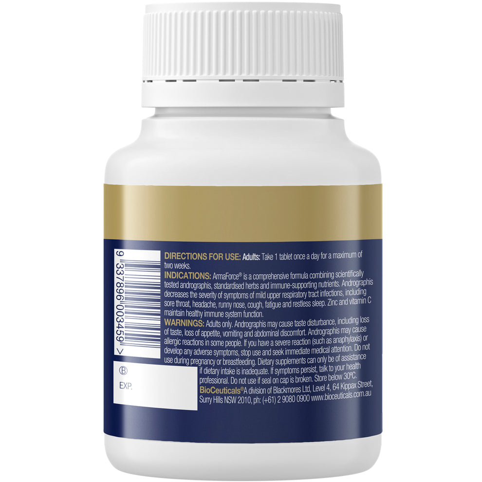 BioCeuticals ArmaForce | Relieves Common Cold/Flu & Mild URTI Symptoms – Evelyn Faye Nutrition
