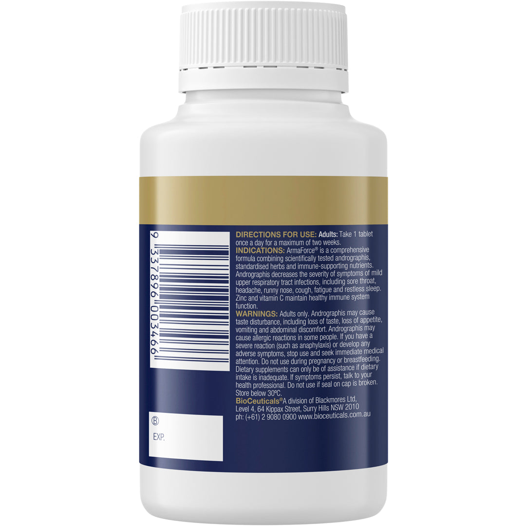 BioCeuticals ArmaForce | Relieves Common Cold/Flu & Mild URTI Symptoms – Evelyn Faye Nutrition