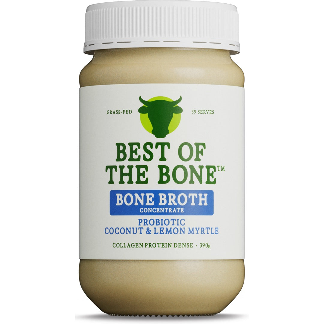 Best Of The Bone Broth Concentrate Probiotic Coconut & Lemon Myrtle