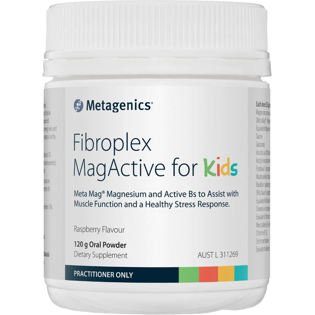 Metagenics Fibroplex MagActive for Kids – Evelyn Faye Nutrition