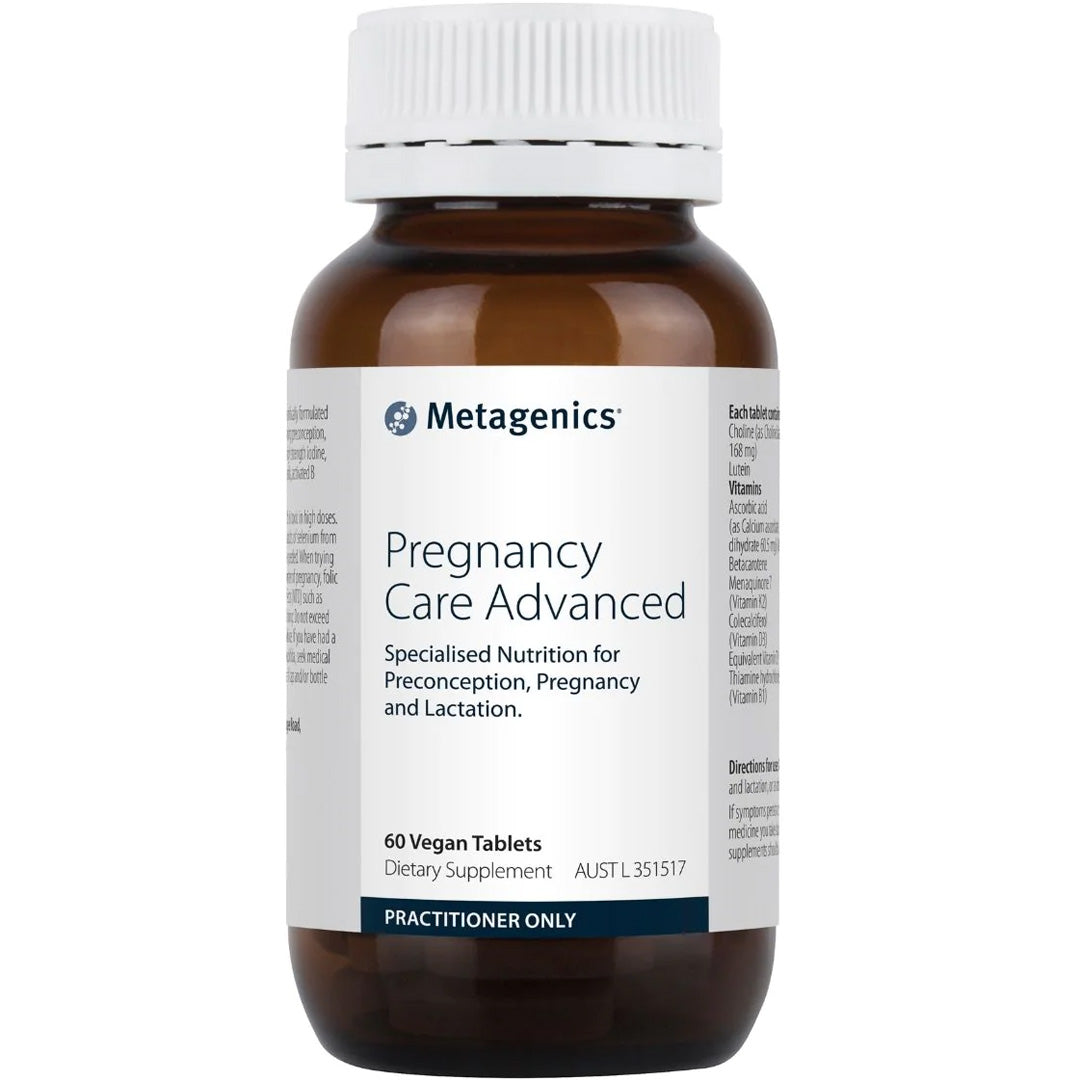 Metagenics Pregnancy Care Advanced – Evelyn Faye Nutrition