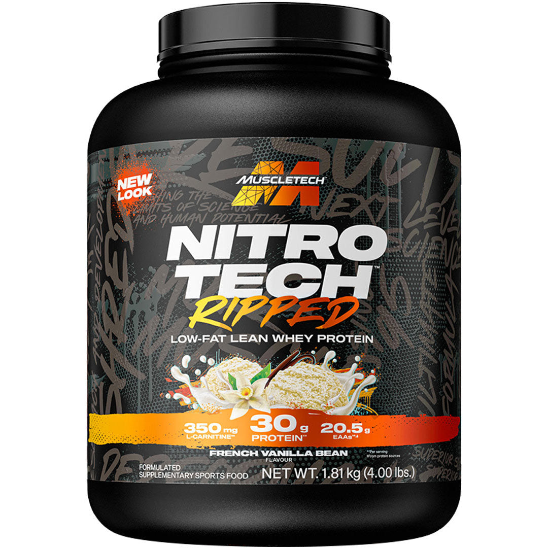 MuscleTech Nitro Tech Ripped Low-Fat Lean Whey Protein – Evelyn Faye ...