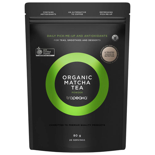 Tropeaka Organic Matcha Tea Powder – Evelyn Faye Nutrition