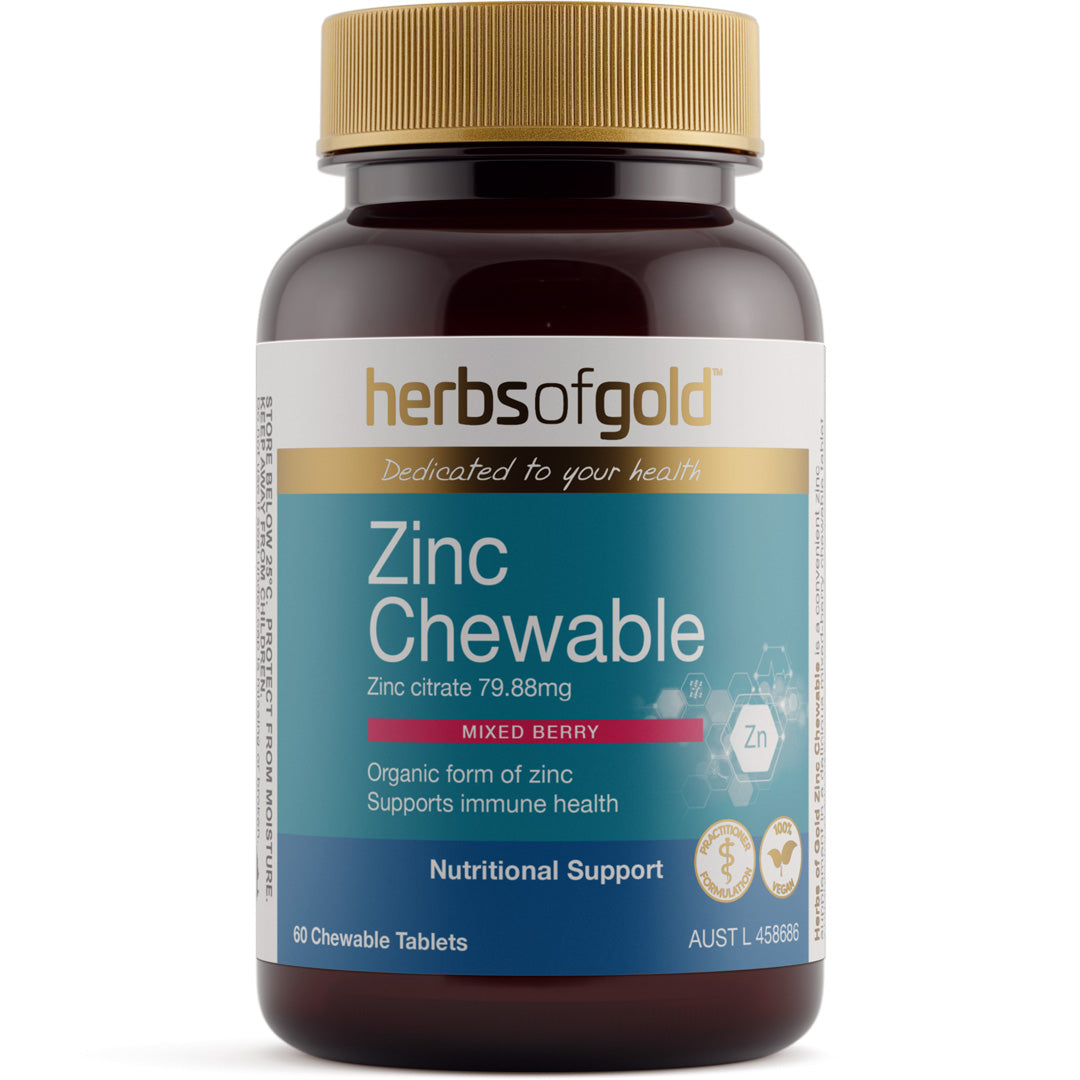 Herbs of Gold Ultra Zinc + | High strength elemental zinc – Evelyn Faye ...