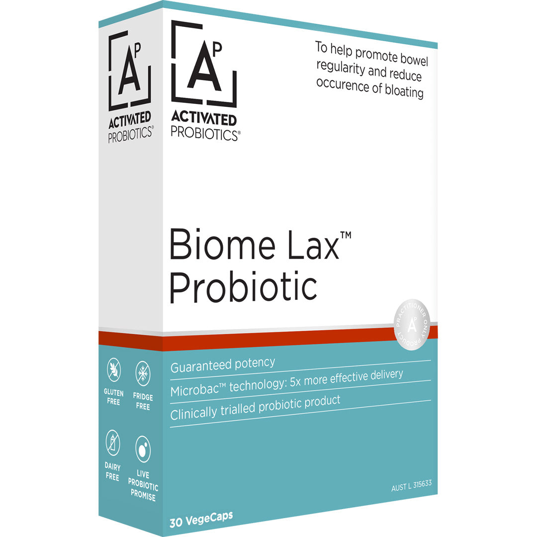 Activated Probiotics Biome Lax Probiotic – Evelyn Faye Nutrition