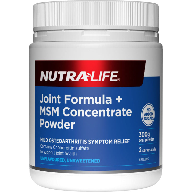 Nutra-Life Joint Formula + MSM Concentrate Powder – Evelyn Faye Nutrition