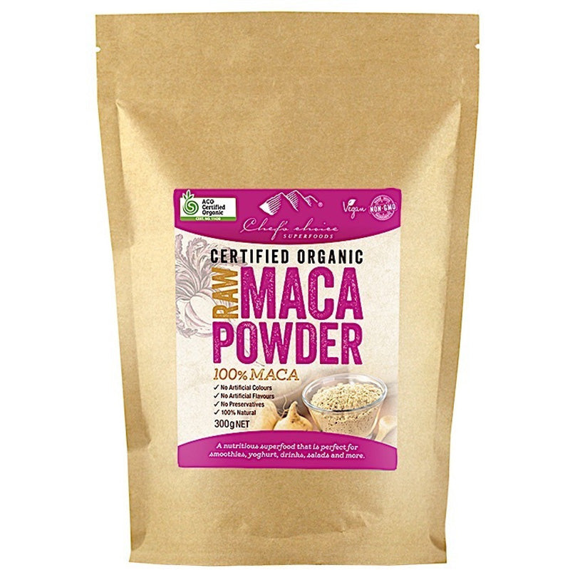 Chef's Choice Certified Organic Raw Maca Powder – Evelyn Faye Nutrition