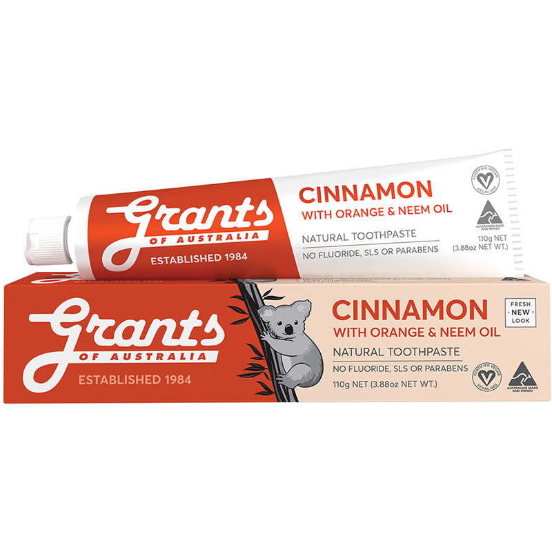 Grants Cinnamon Toothpaste – Evelyn Faye Nutrition