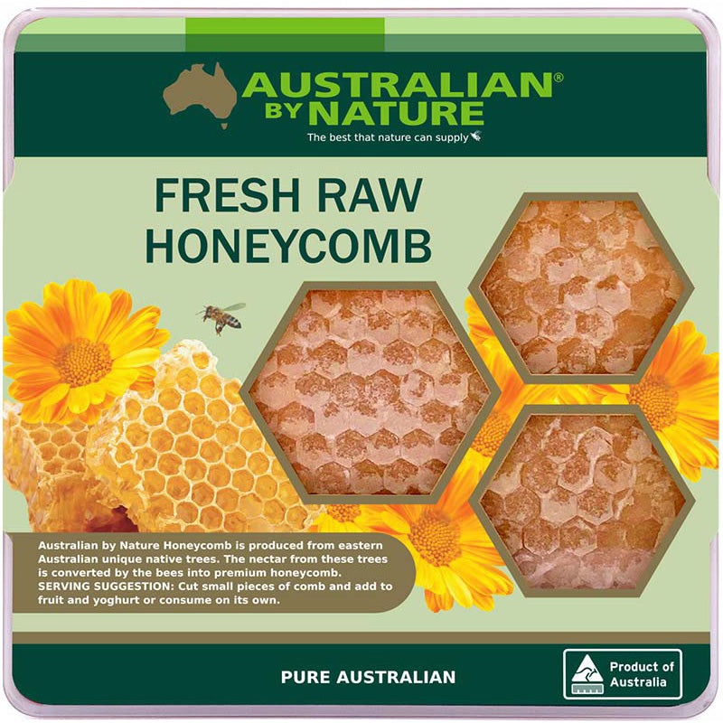 Australian By Nature Fresh Raw Honeycomb – Evelyn Faye Nutrition