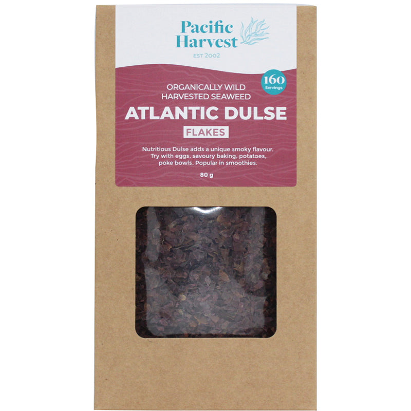Pacific Harvest Atlantic Dulse Seaweed Flakes – Evelyn Faye Nutrition