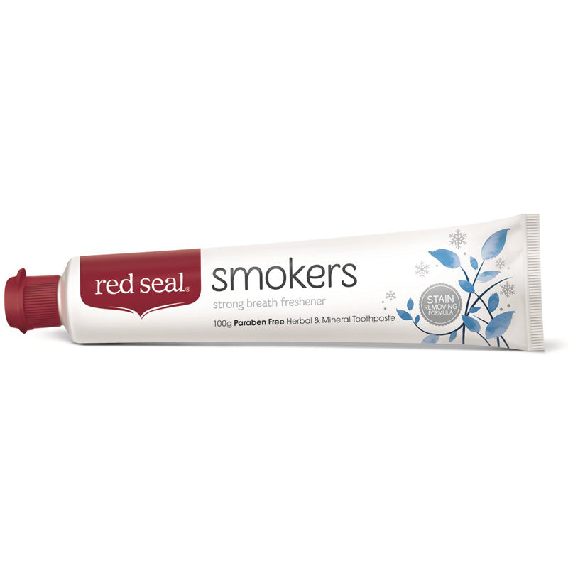 Red Seal Smokers Toothpaste – Evelyn Faye Nutrition