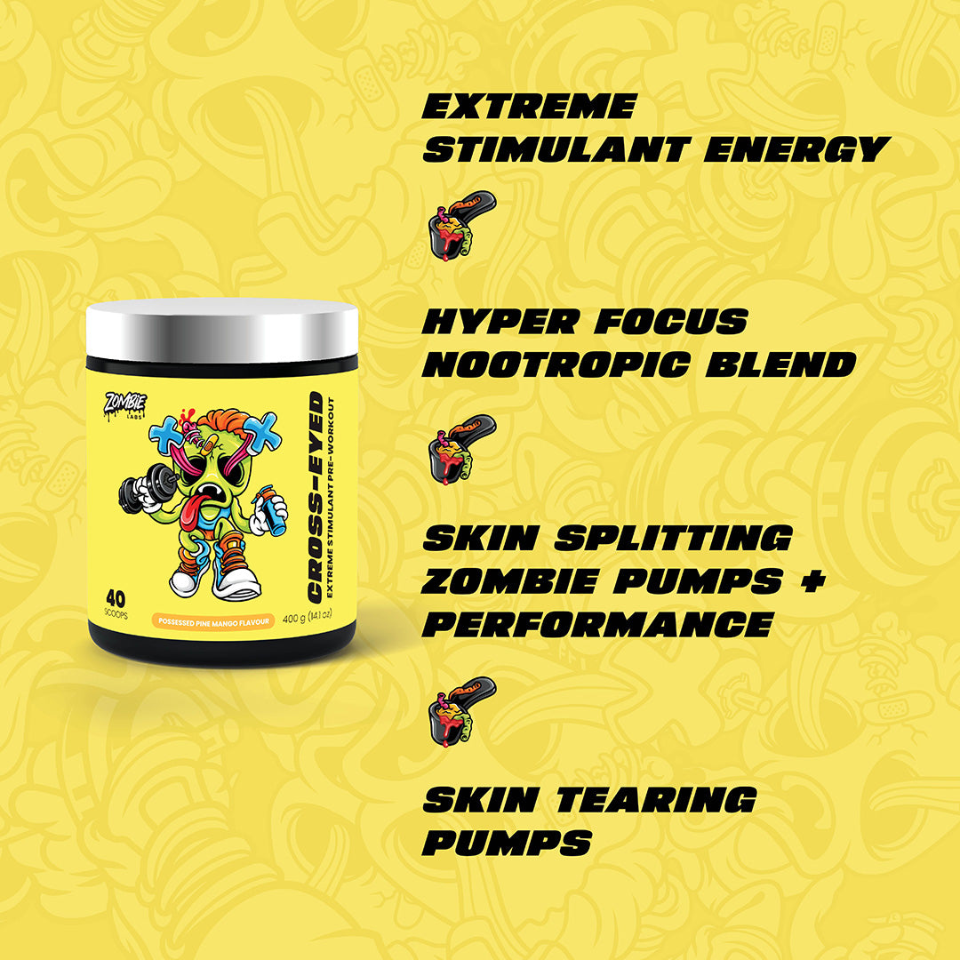 Zombie Labs Cross-Eyed Extreme Stimulant Pre-Workout – Evelyn Faye ...